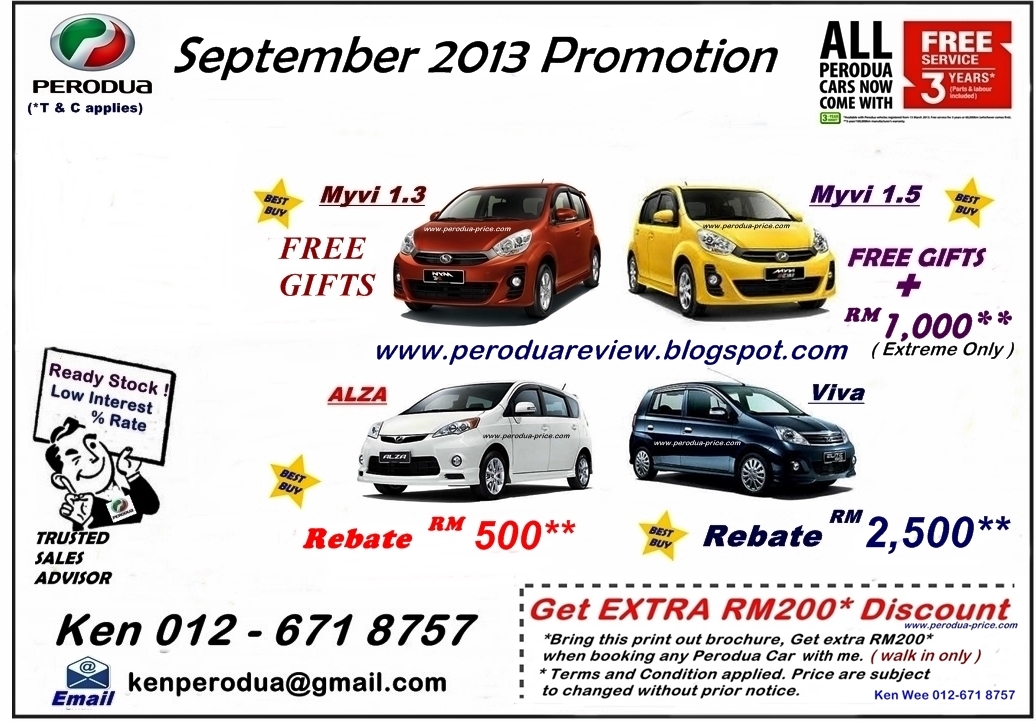 Perodua Promosi Malaysia- 012-671 8757