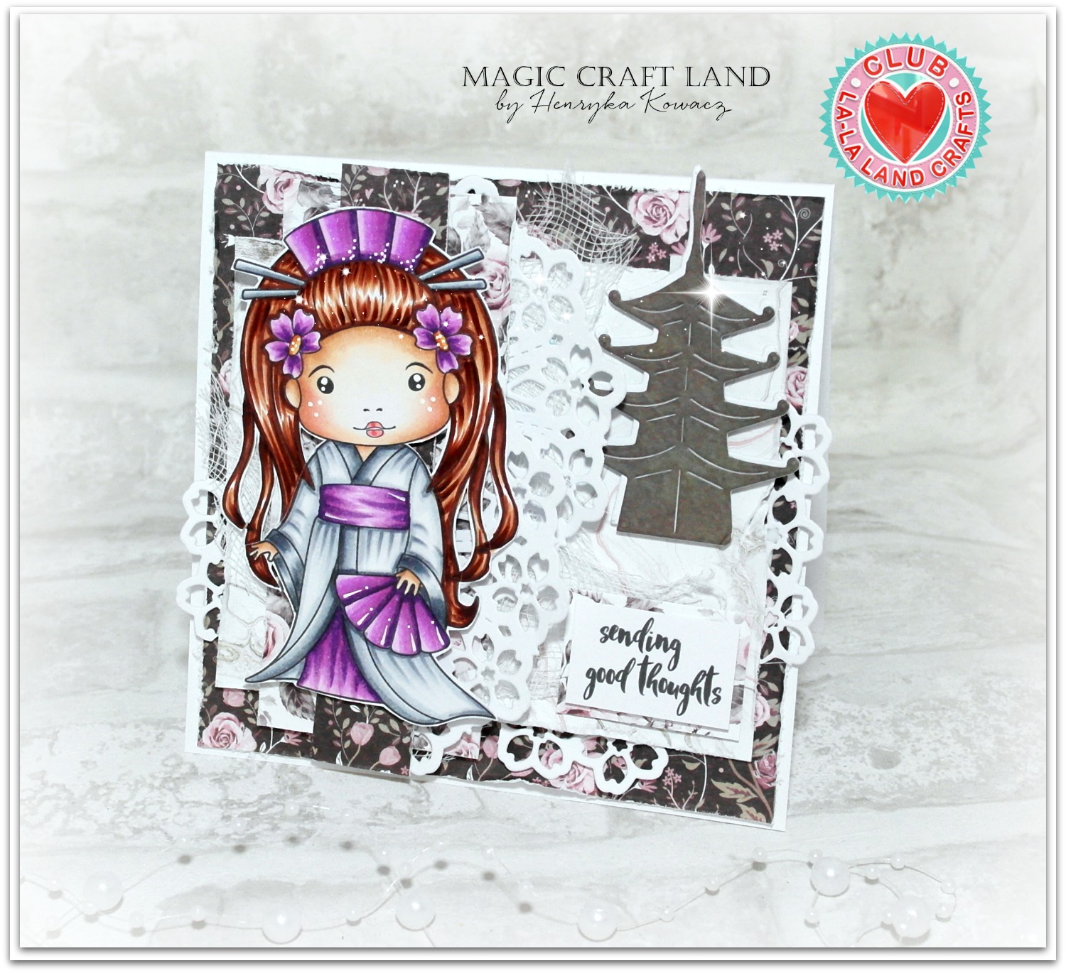 Magic Crafts by Henryka: Club La-La Land Crafts - July 2017 Kit... Klub ...