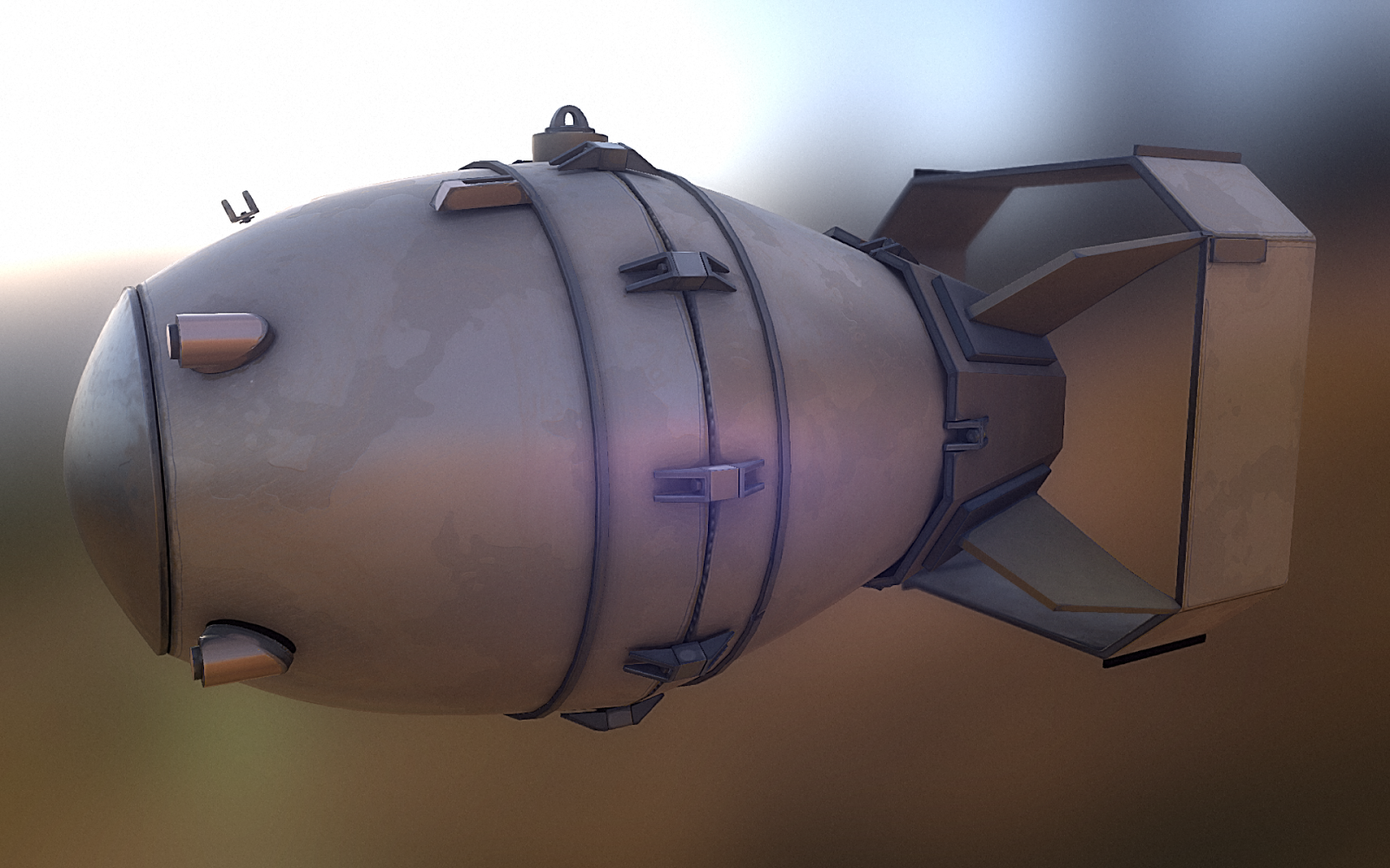 WesBrannen's Art Blog: Bomb Texture WIP