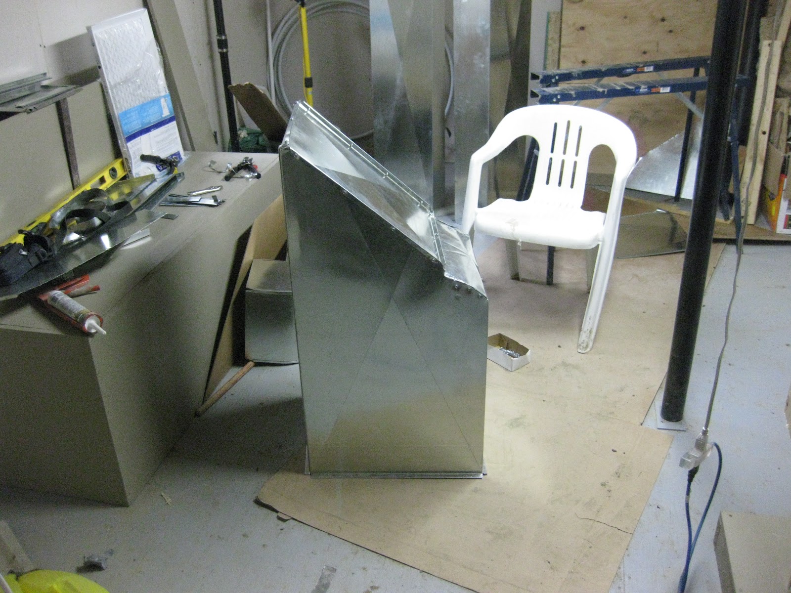 Simple man, simple plan.: Furnace Installation Mostly.