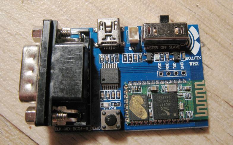 OK1MHK: Bolutek – RS232 linka přes Bluetooth, aneb slovy klasika ...