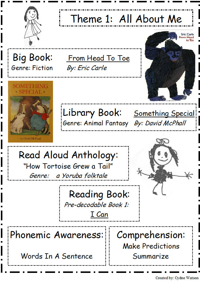 Wiggles and Giggles: Storytown Focus Wall Theme 1 Kindergarten