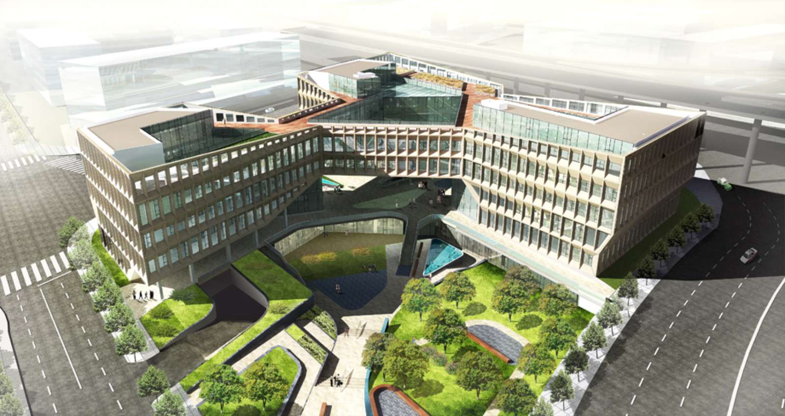 architecture now and The Future: CORPORATION OFFICE HEADQUARTERS BY ...