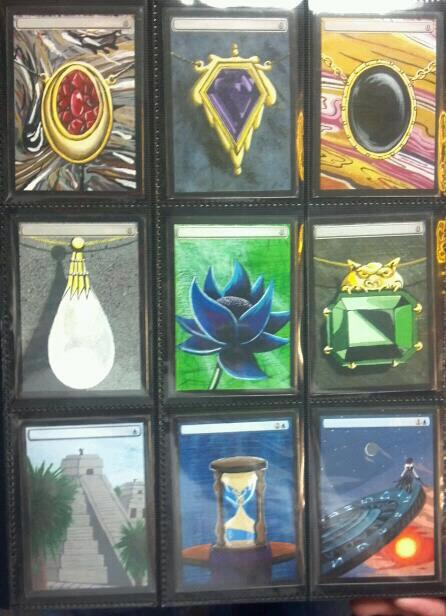 Magic: the Paintering: Power Nine Full Art Proxy Set