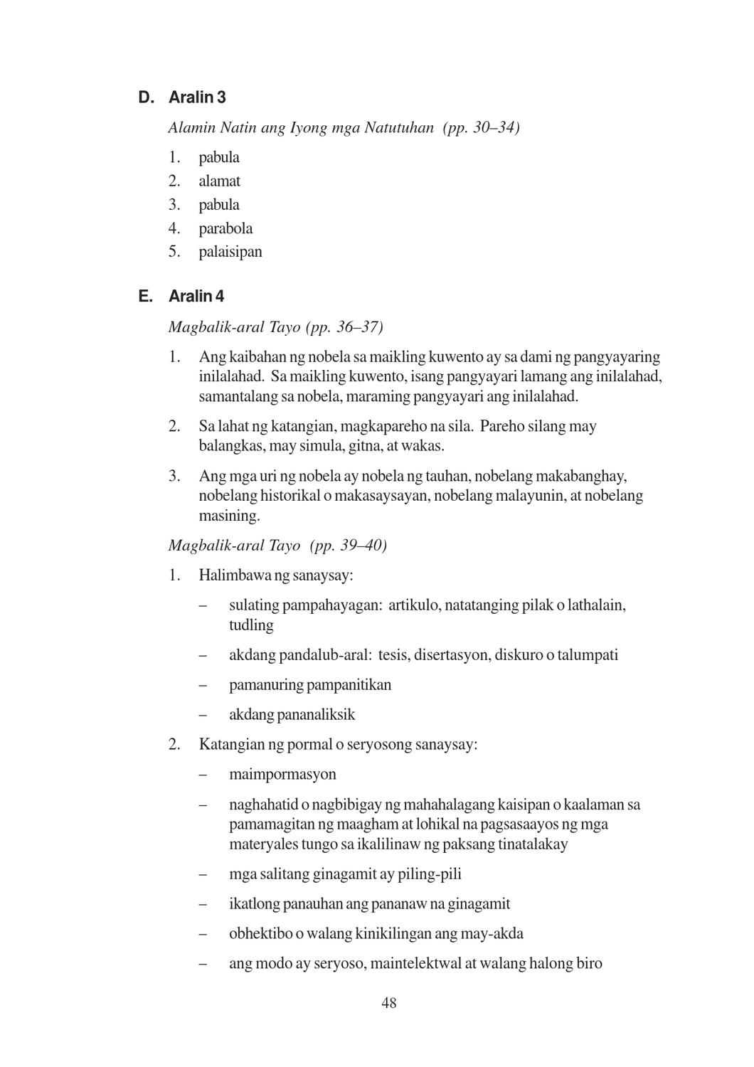 dagli halimbawa - philippin news collections