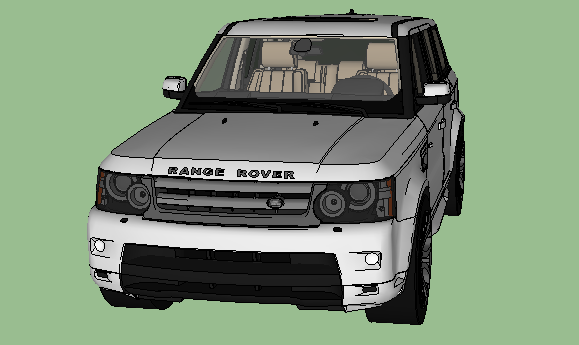 Range Rover Sport 2012 | 3D Warehouse Sketchup Gallery