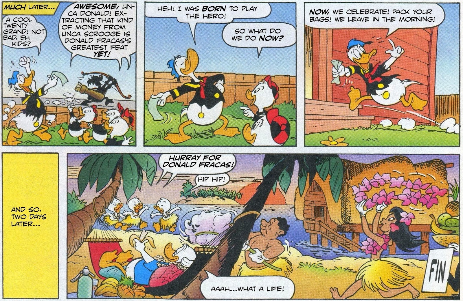 Duck Comics Revue: "Donald Fracas"