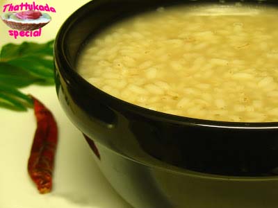 Kerala Thattukada Special Fast Foods: Kanji & Payar A Traditional ...