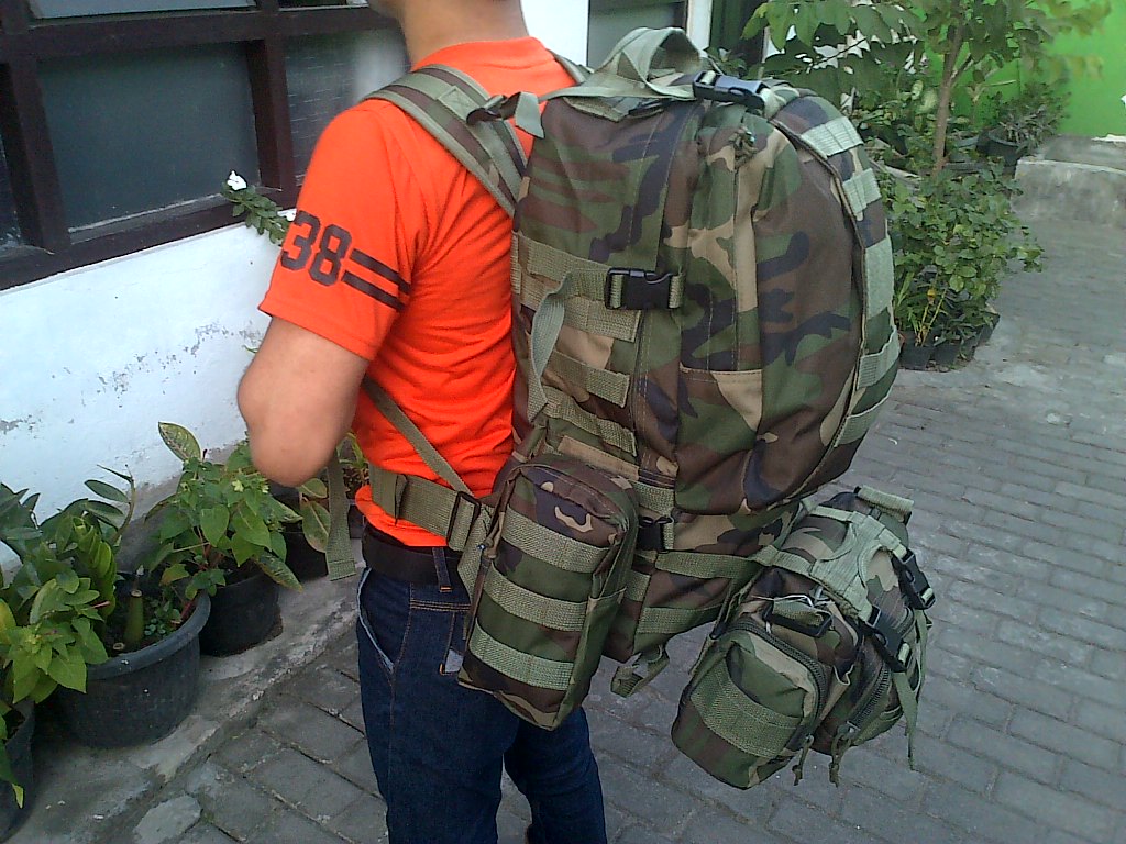 TAS RANSEL TACTICAL ARMY ~ adhistore.com