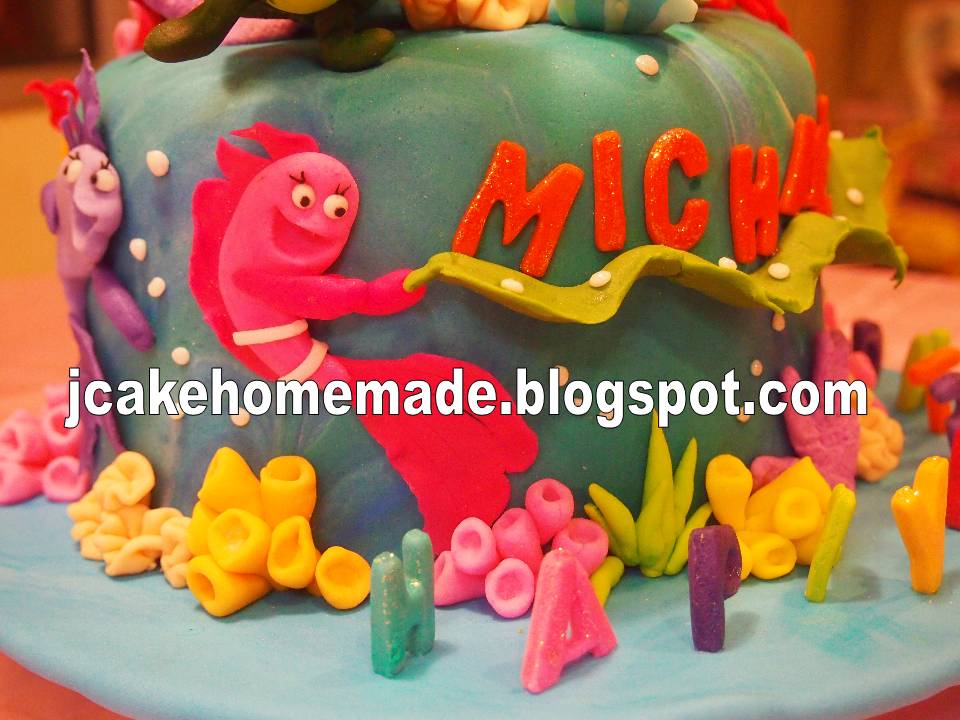 Jcakehomemade: Princess Ariel birthday cake