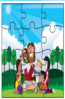 SELVA BELLA: ROMPECABEZAS DE JESÚS GIGANTE