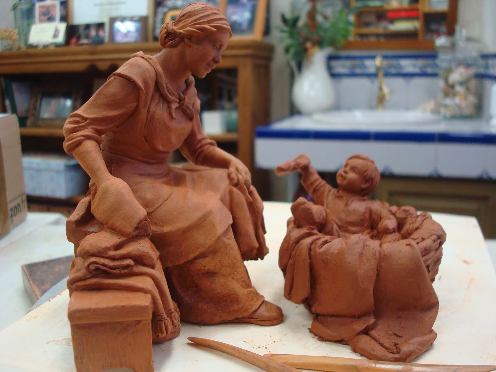 El Arte en el Belén: Belleza y dulzura en una figura de barro