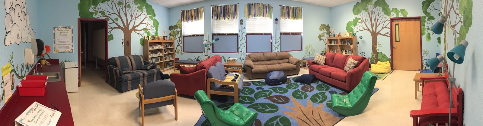 A Special Place to Read: Our School Reading Lounge is Ready! - Buzzing ...