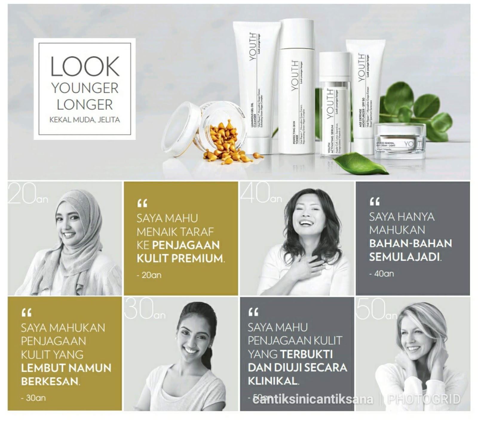 Senarai Produk Penjagaan Kulit Shaklee, Youth Skincare Set untuk Kulit ...