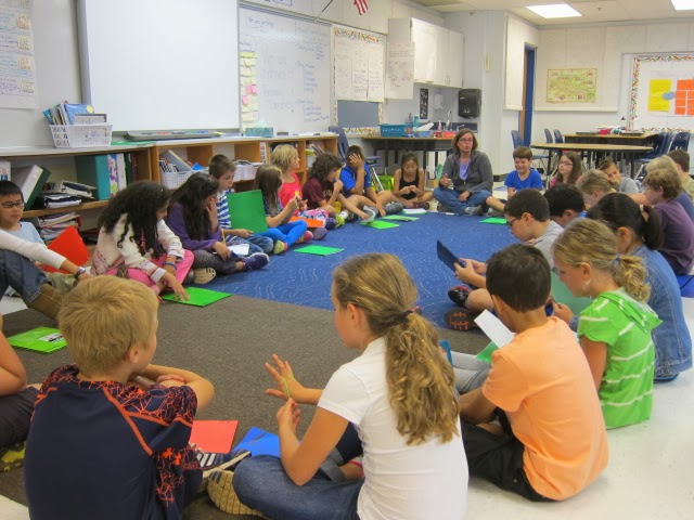 fun w/ reading and writing: 1st Publishing Party in 4th grade