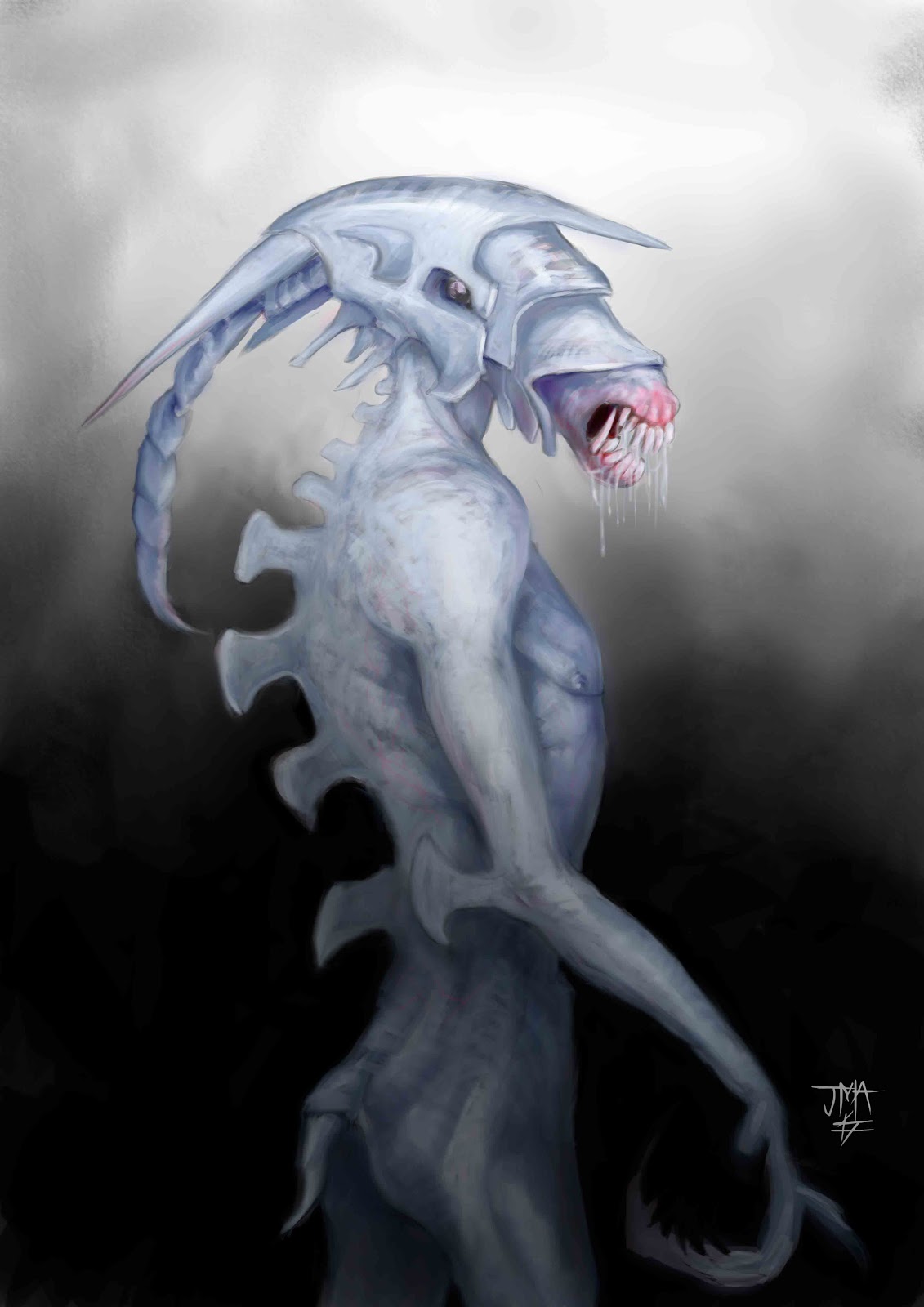 JMA Illustrations (Ilustraciones): Monsters designs. (Diseño de monstruos)