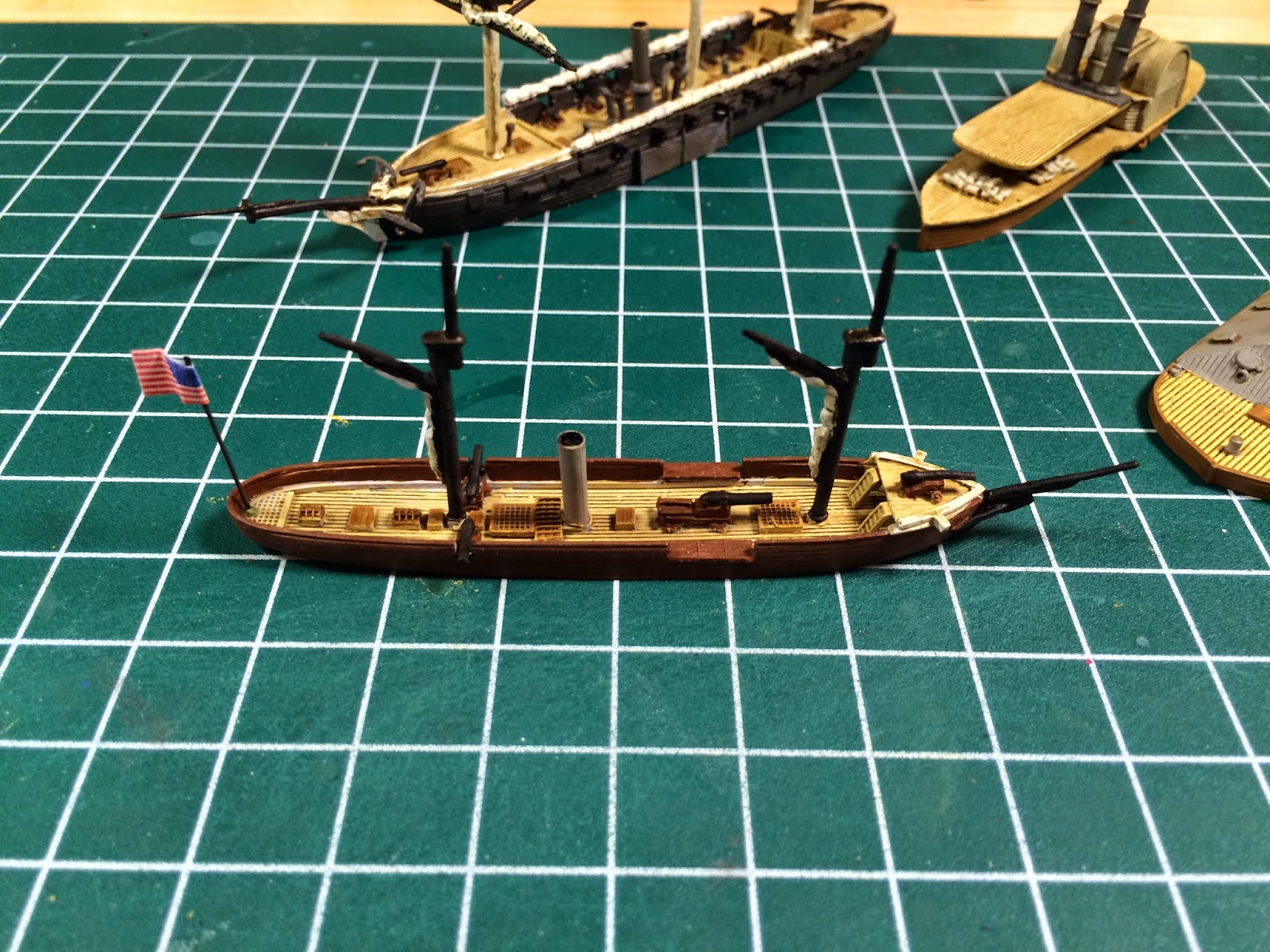 The Analogue Hobbies Painting Challenge: From MilesR - 1/600 Scale ACW ...