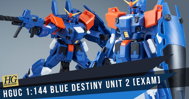 HGUC 1/144 Blue Destiny Unit 2 "EXAM" Sample Images by Dengeki Hobby ...