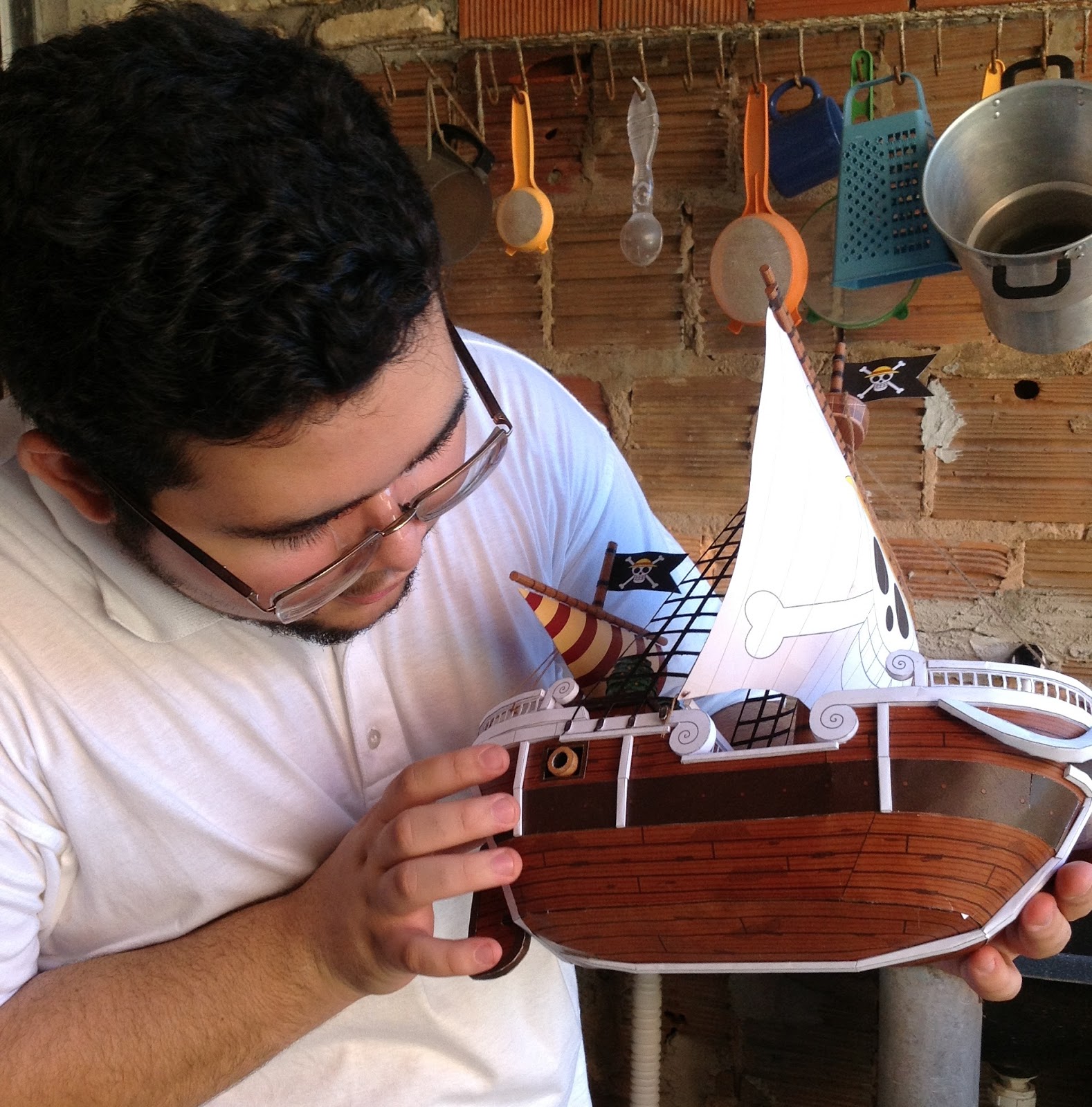 Namaguederáz: Going Merry Papercraft