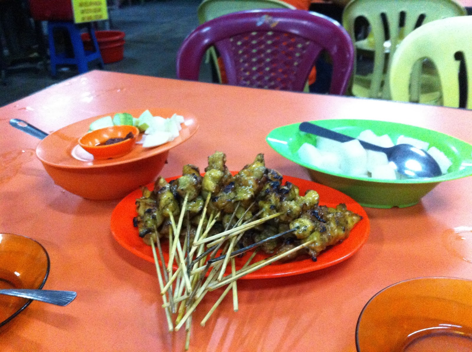 Our Journey : Terengganu Jerteh - Kampung Jabi Sate Lanang Stall