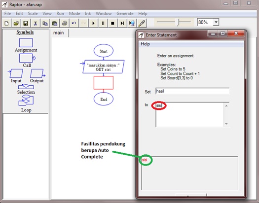 Sedikit Ilmu yang bermanfaat: FLOWCHART RAPTOR