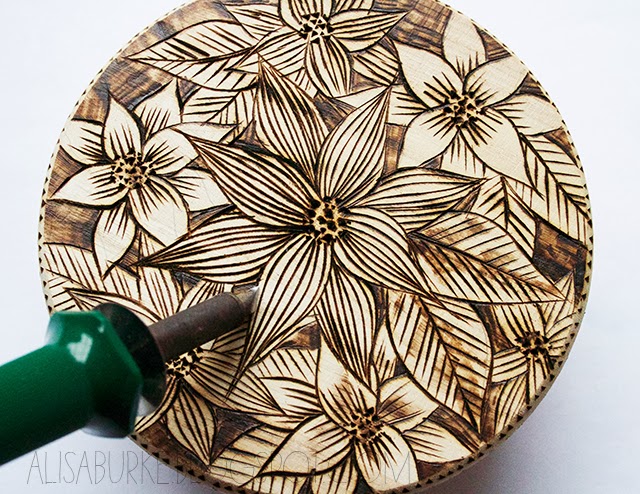 alisaburke: wood burned boxes