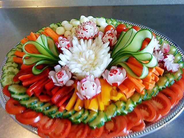 Salad arrangement ideas ~ crafts and arts ideas