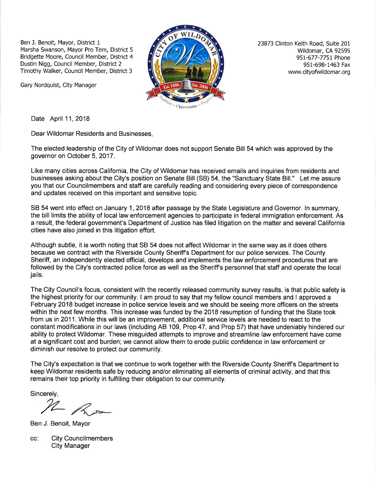 Wildomar Rap: • Press Enterprise Is Seeing Things