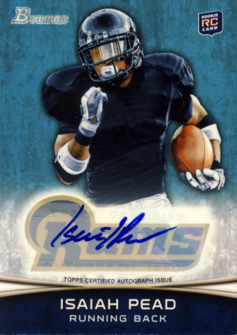 All About Sports Cards: 2012 Bowman Signatures Football Box Break Recap ...