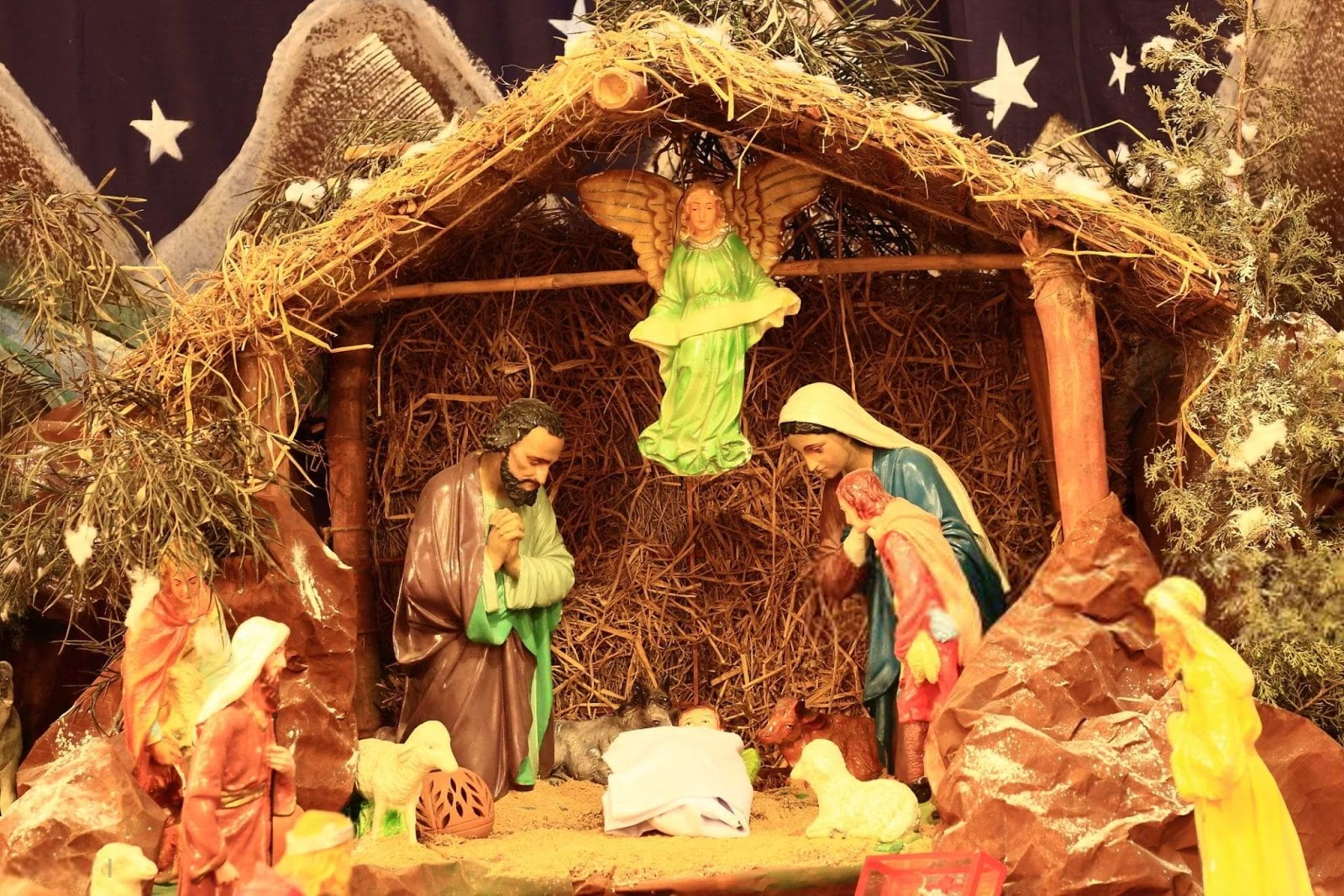 Christmas Nativity Scene Pictures Images & Photos Download