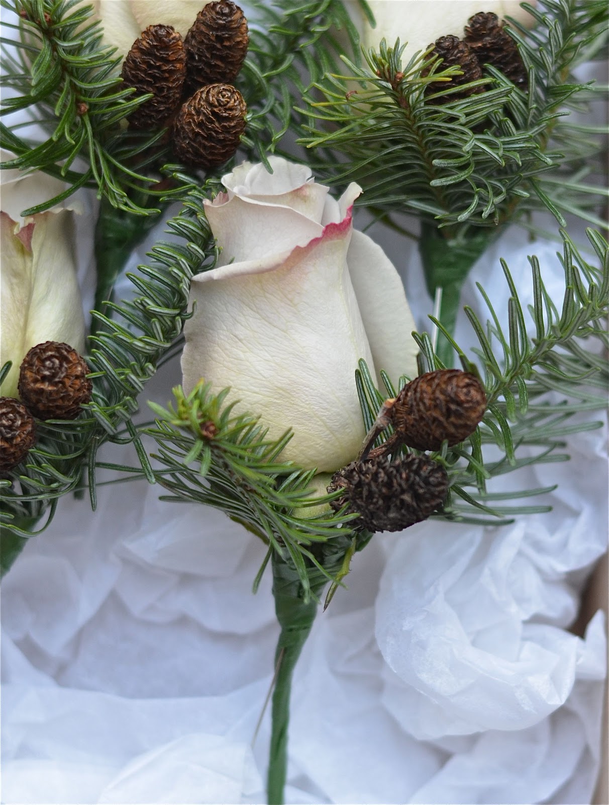 Wedding Flowers Blog: Jen's December Wedding Flowers, Rhinefield House
