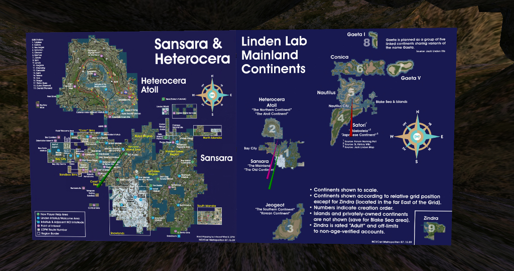 Linden world - historical and Ready Player One
