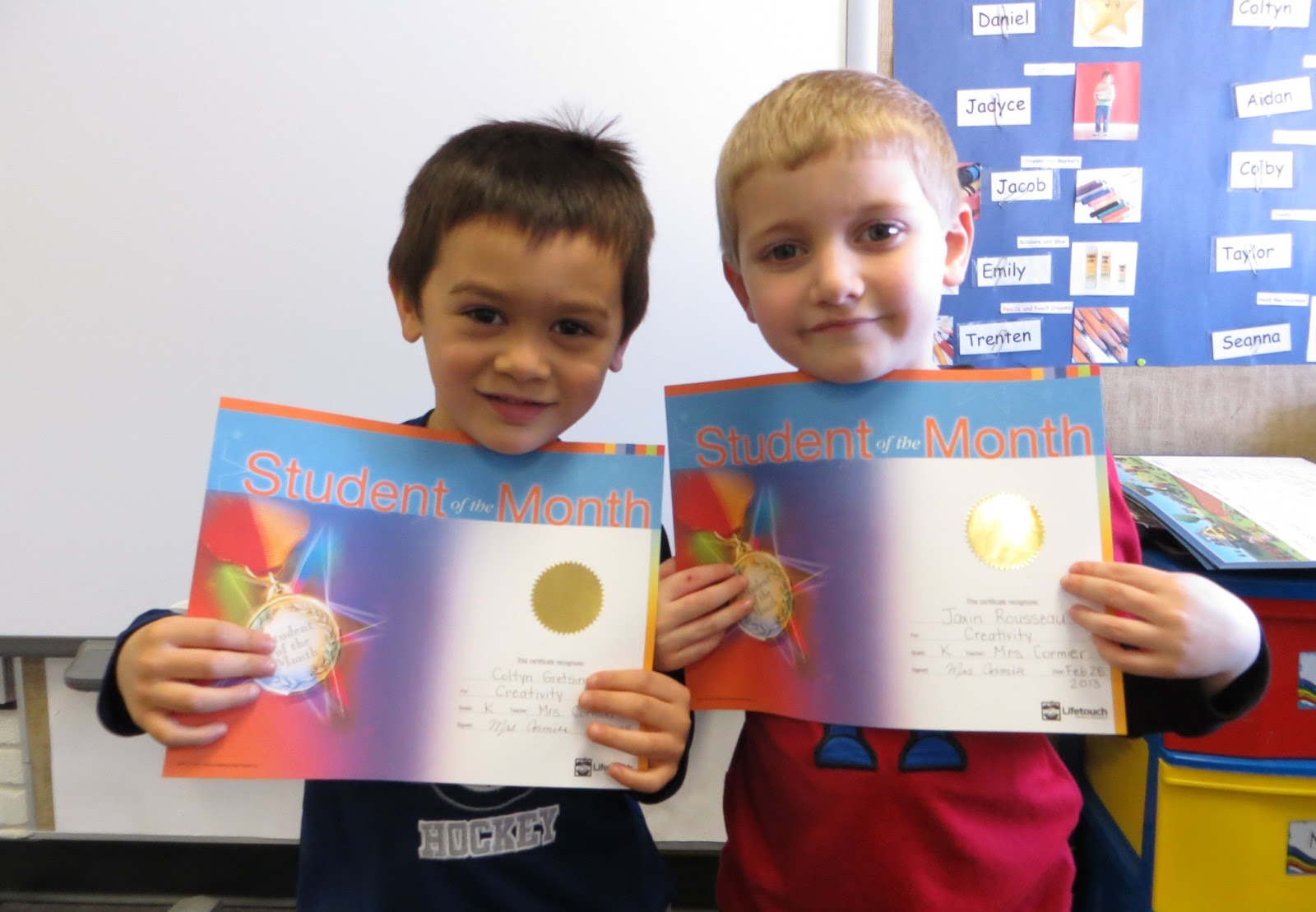 Mrs. Cormier's KinderOaks!