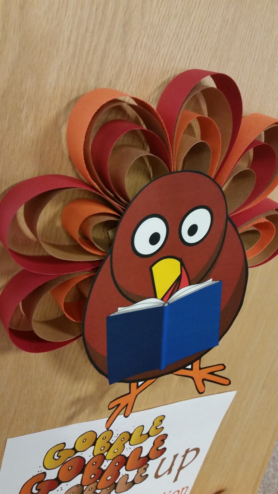 Display Lit: Gobble Up Books!