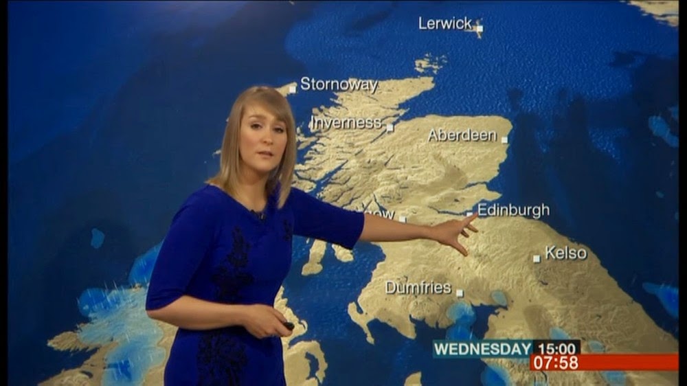 UK Regional News Caps: Kirsteen MacDonald - BBC Scotland Weather