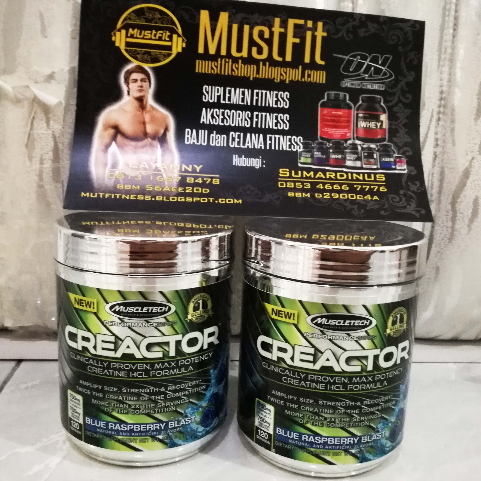 MuscleTech Creactor 120 serving ~ Mustfit Shop