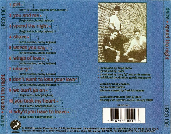 .: Daize; Spend The Night