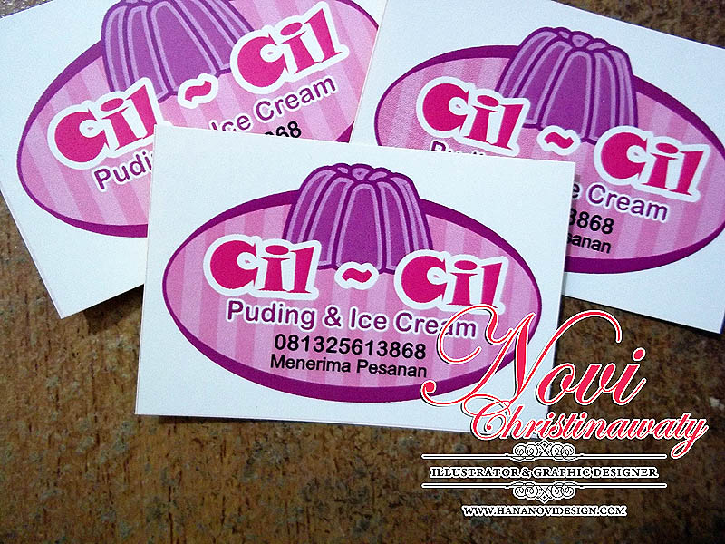 siuchian: Sticker Label Puding "cil-cil