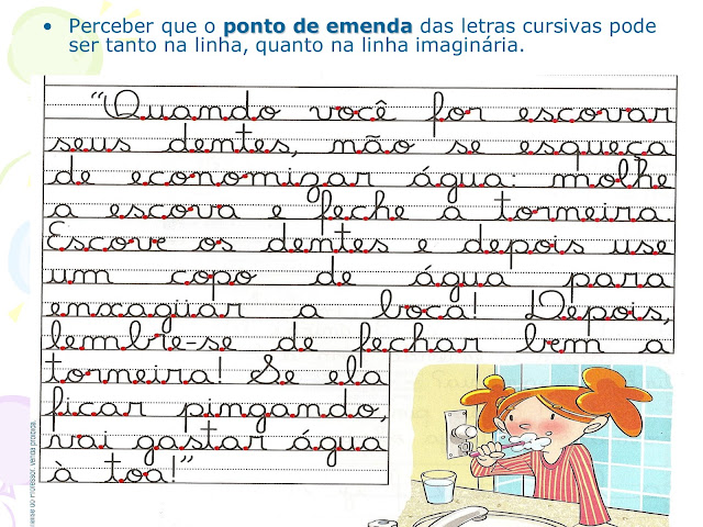 Da Letra de Imprensa à Letra Cursiva. - Atividades de Caligrafia