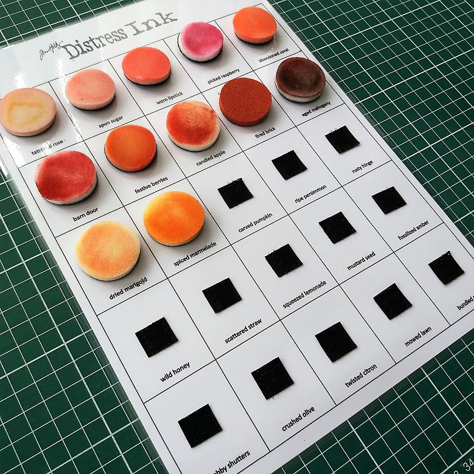 Nananas: Storing blending foam pads for distress ink