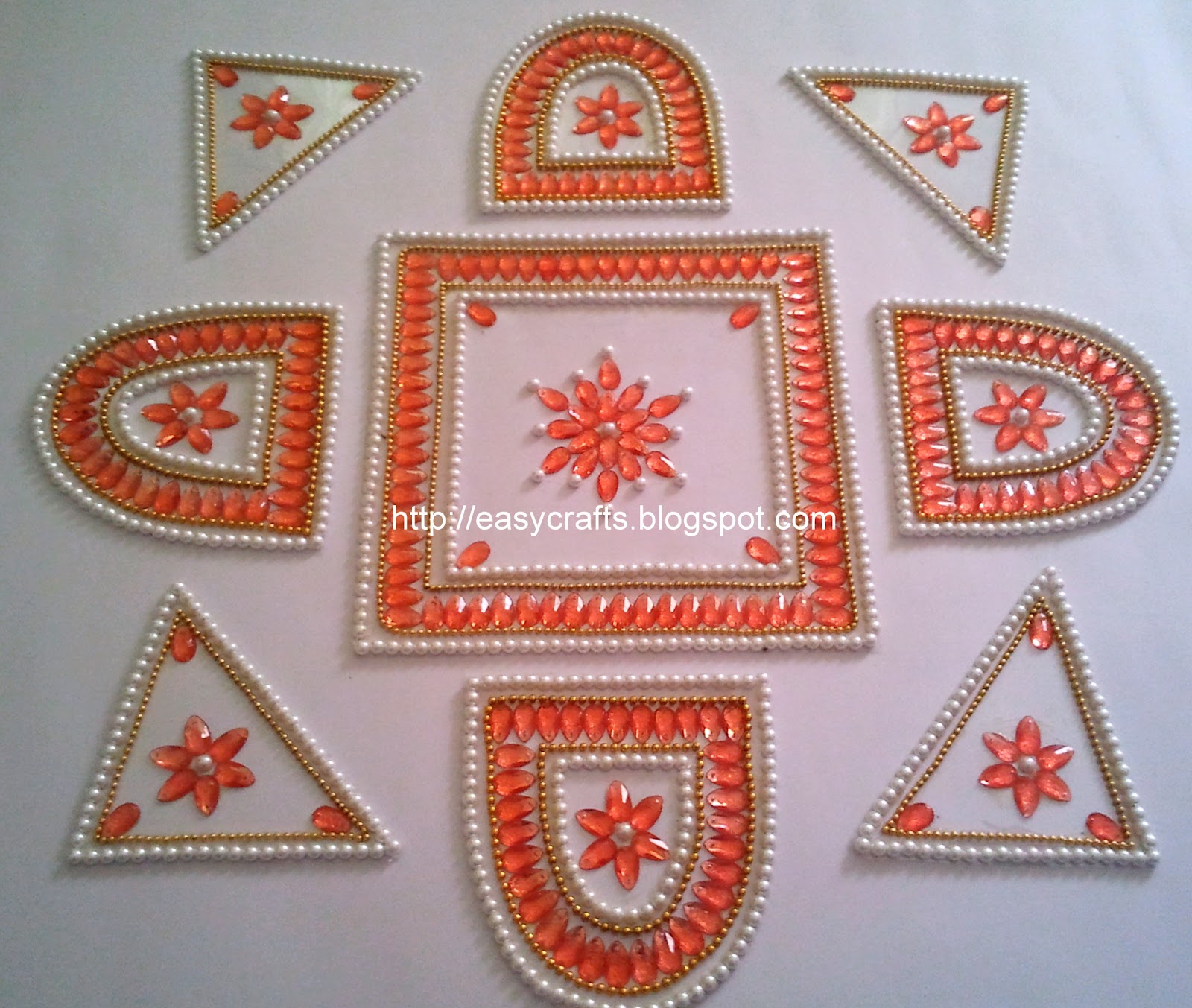 Easy Crafts - Explore your creativity: Traditional design Kundan ...