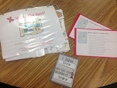 The Speech Spot: Back to School/ Pirate Week