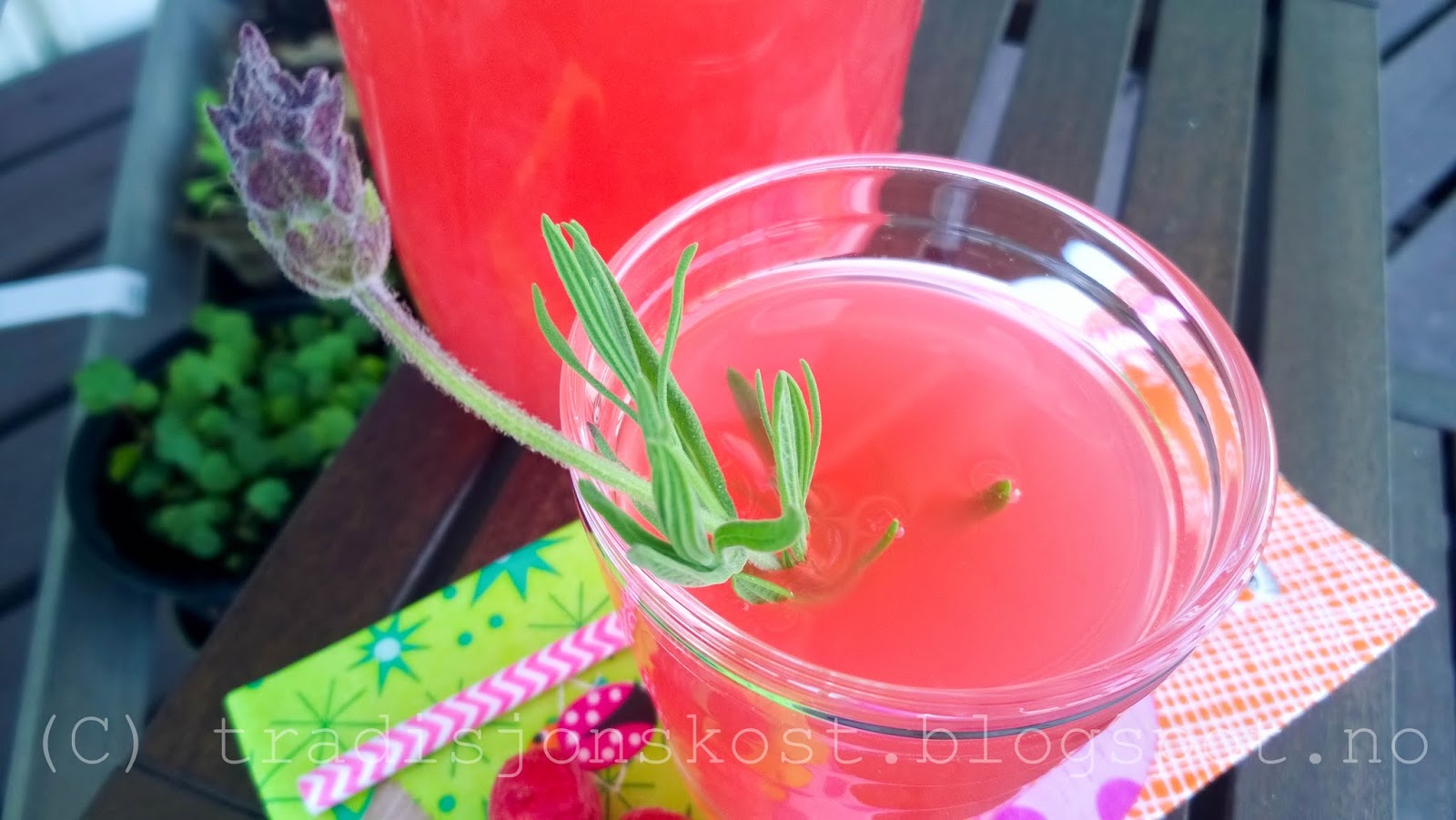 Tradisjonskost: Melkesyregjæret Lemonade med Bringebær!