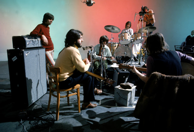 Pictures of Rehearsals and Recording Sessions of The Beatles' 'Let It ...