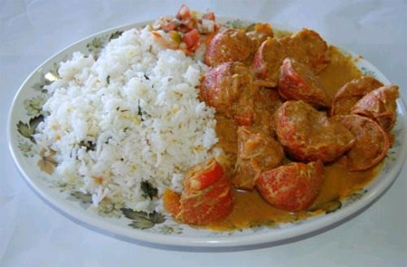 FOODS OF THE CAPE: Kreef kerrie