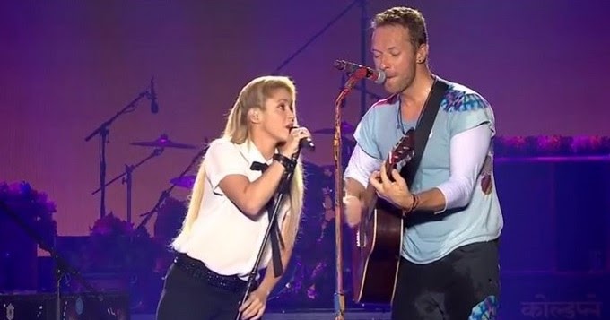 SHAKIRA and ColdPlay together.... MAGIC!!!
