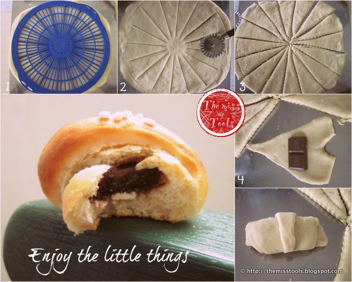 The Miss Tools: Petites brioches au lait et chocolat.