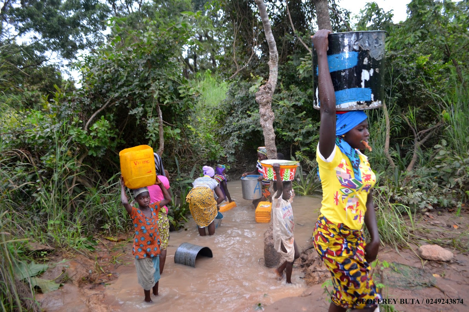 PHOTO CONCEPTS: PORTABLE WATER IS STILL A PROBLEM IN RURAL COMMUNITIES.