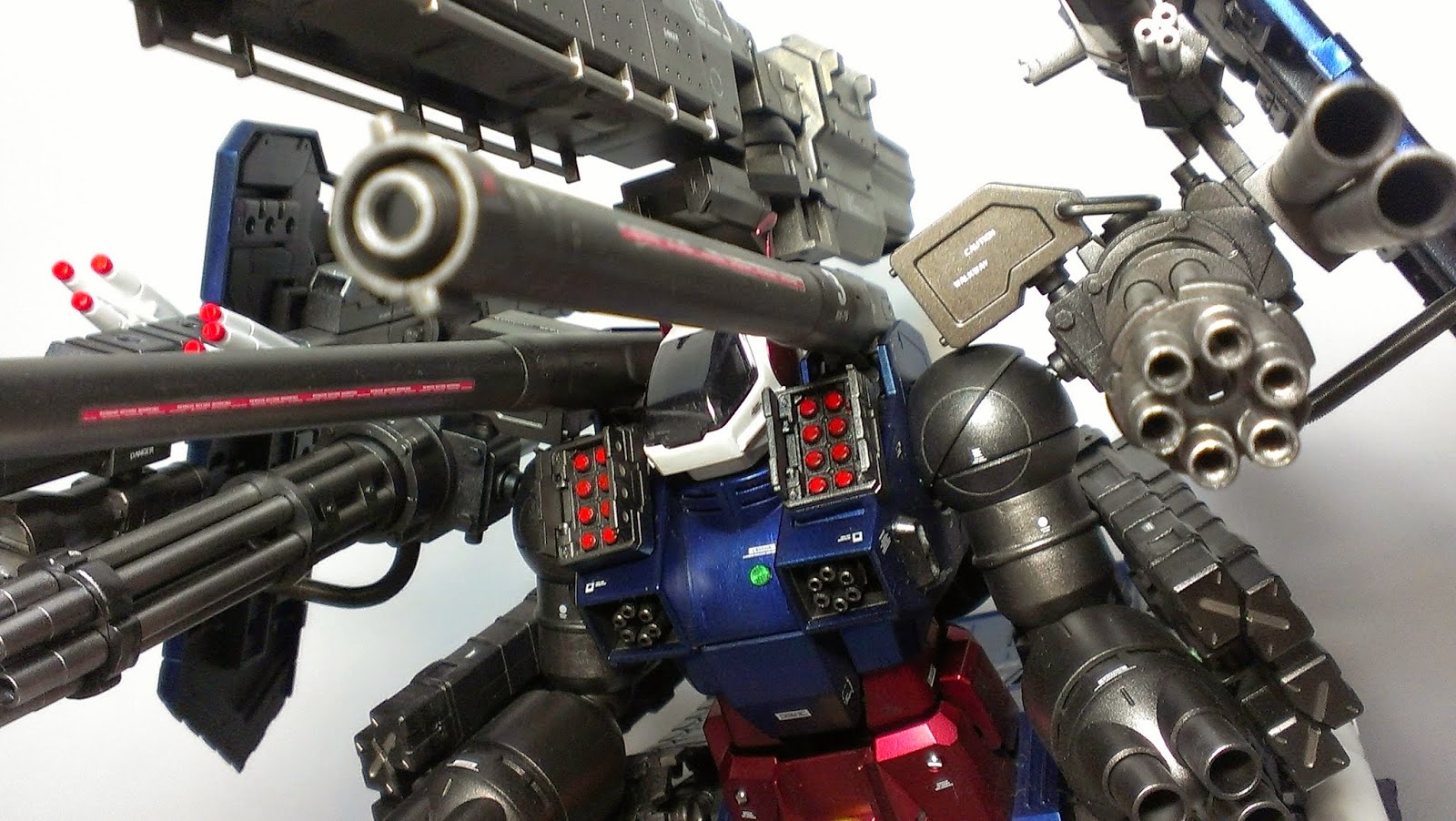 MG 1/100 RX-75 GUNTANK Kai "Gun Cluster" Custom Build