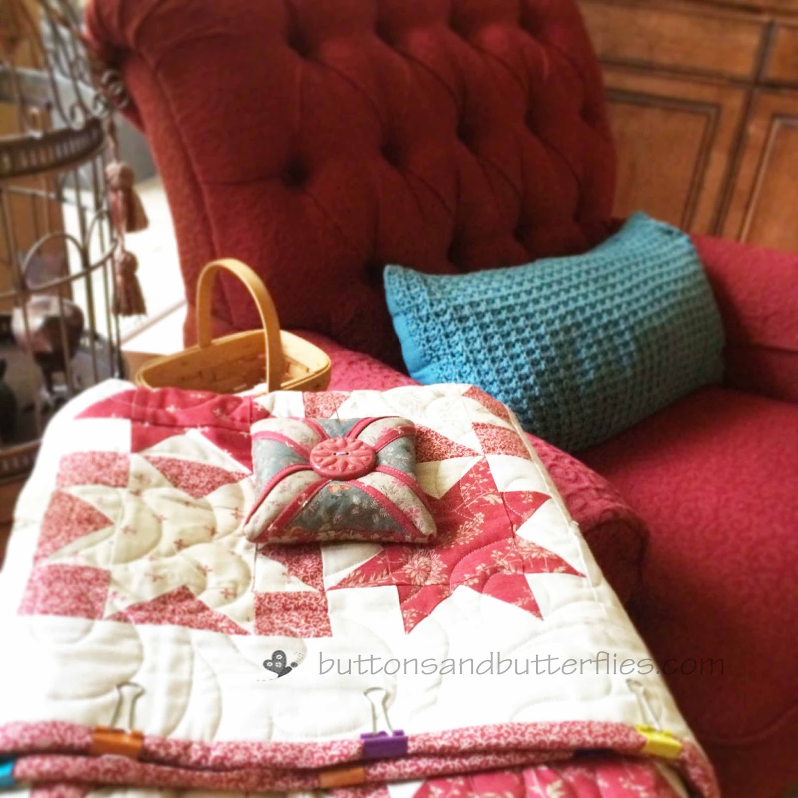 Buttons and Butterflies: Debonaire {Quilt}